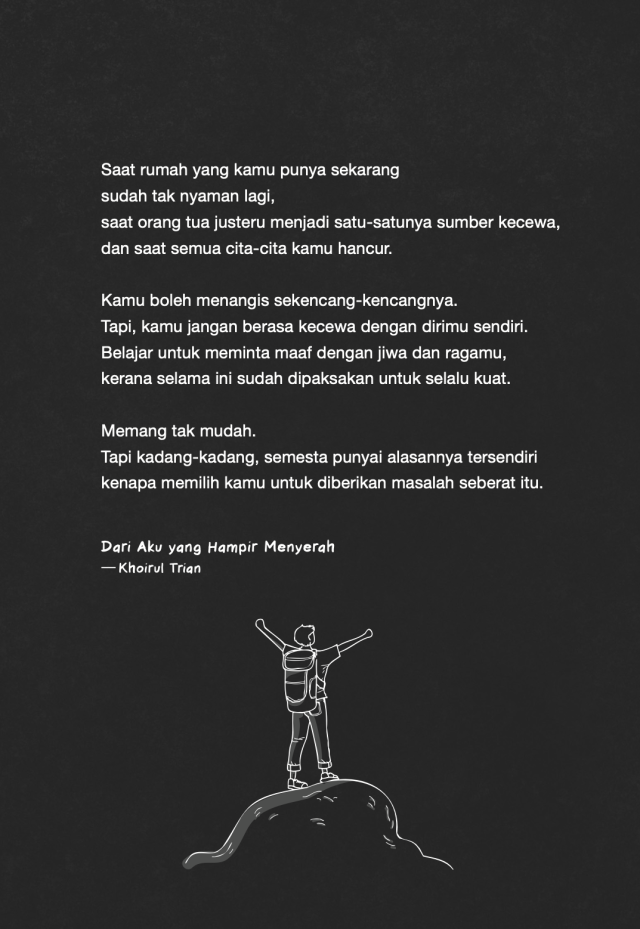 Dari Aku Yang Hampir Menyerah - Buku - PTS